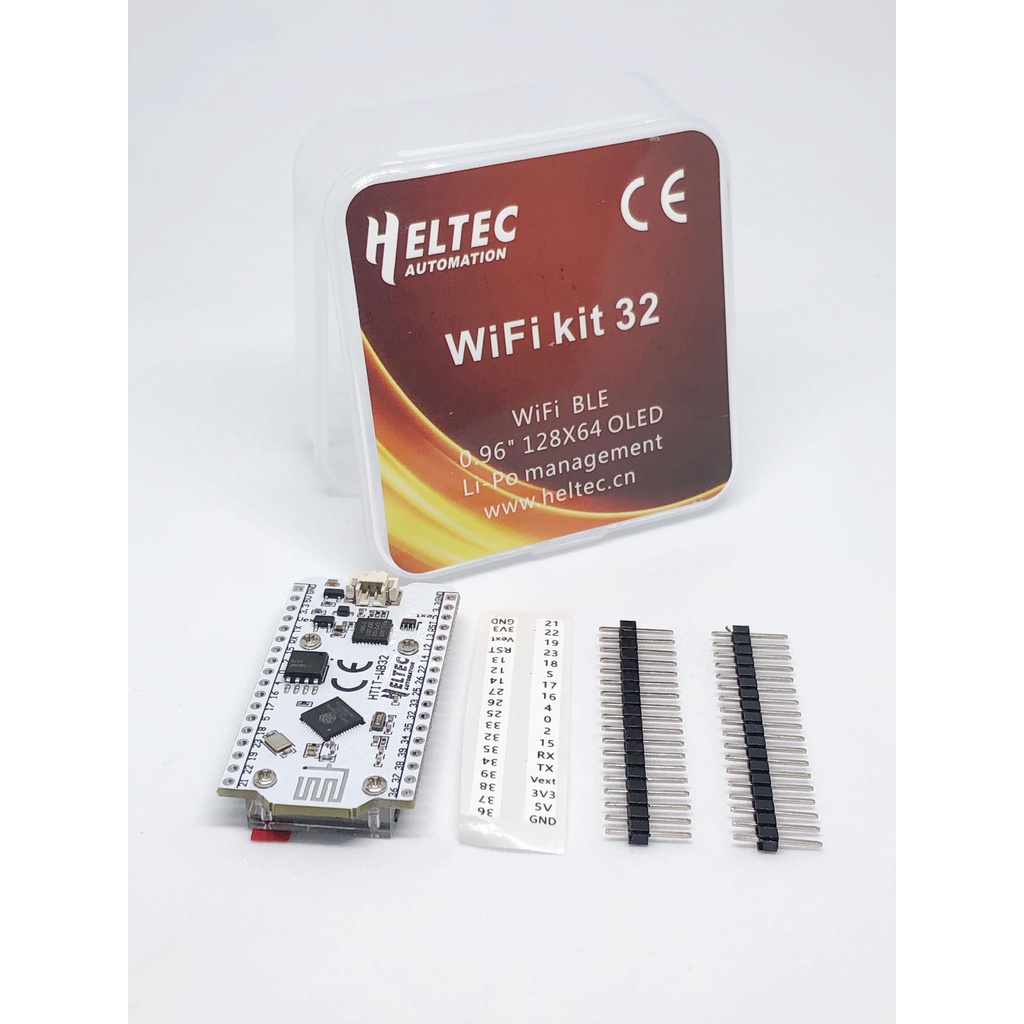 Heltec ESP32 OLED LoRa LoRaWAN 915 ใช้คลื่นไทยได้ SX127x NodeMCU-32S IoT Development Board ...