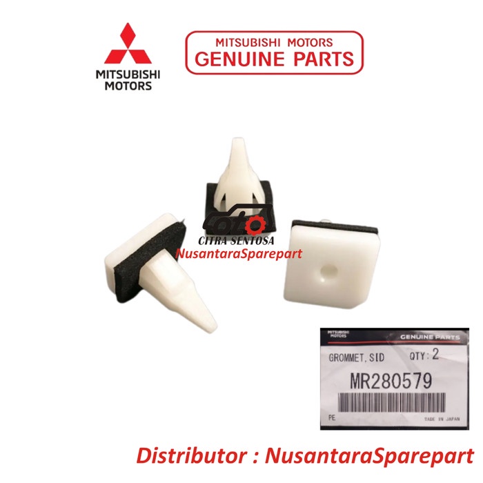 ฝาครอบคลิป PUTIH TRISPLANG OUTLANDER สีขาว / GROMMET, WIDE AIR DAM ...