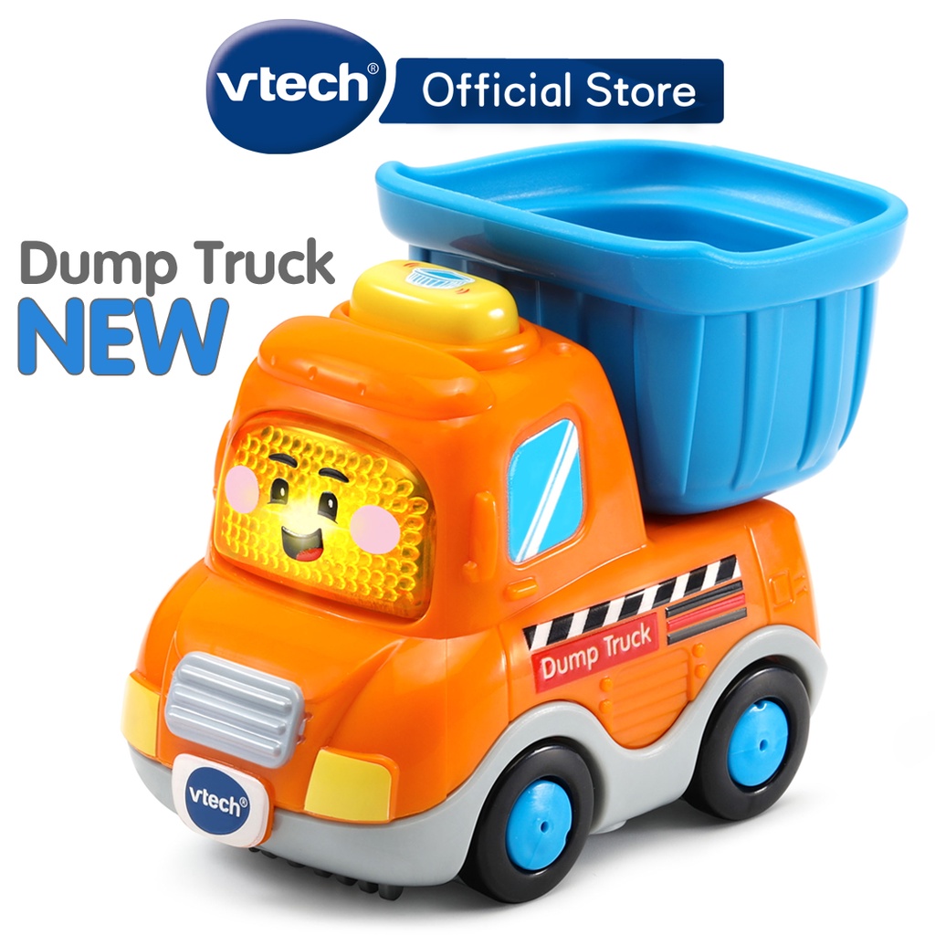 VTech Dump Truck Go!Go!Smart Wheels Music & Lights Vehicle Toys 1-5 ...