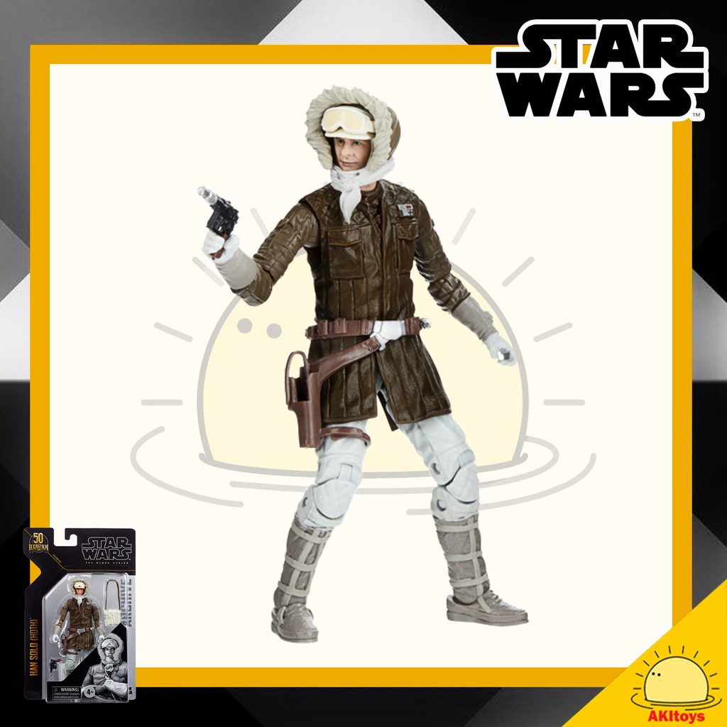 Star Wars The Black Series Archive Han Solo (Hoth) Toy 6-Inch-Scale The ...