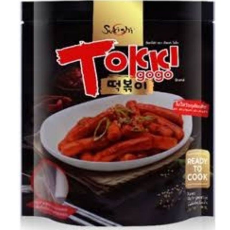 Tokki Gogo ต๊อกพร้อมซอส 180g. | Shopee Thailand
