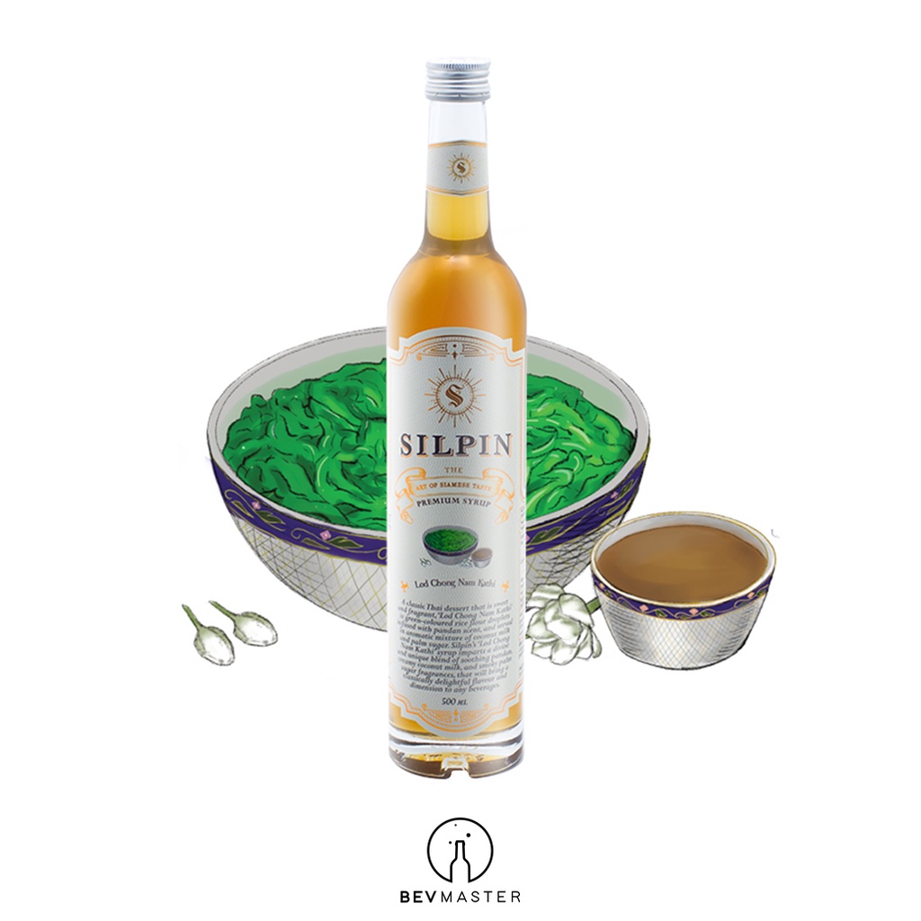 ซิลพิน ลอดช่องน้ำกะทิ - SILPIN : Lod Chong Syrup (500ml) | Shopee Thailand