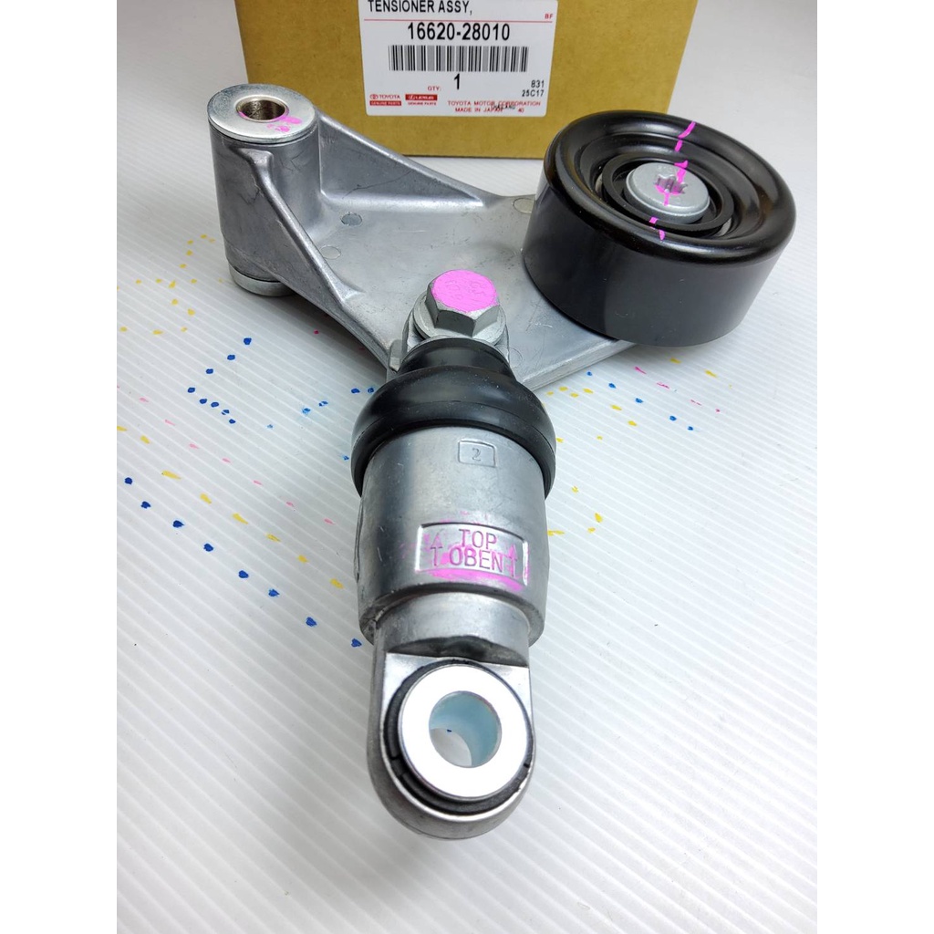 ลูกลอกดันสายพาน+ติดขา แคมรี่ ACV30,40,50 วิช03-06 1AZ 2AZ#16620-28010 ...