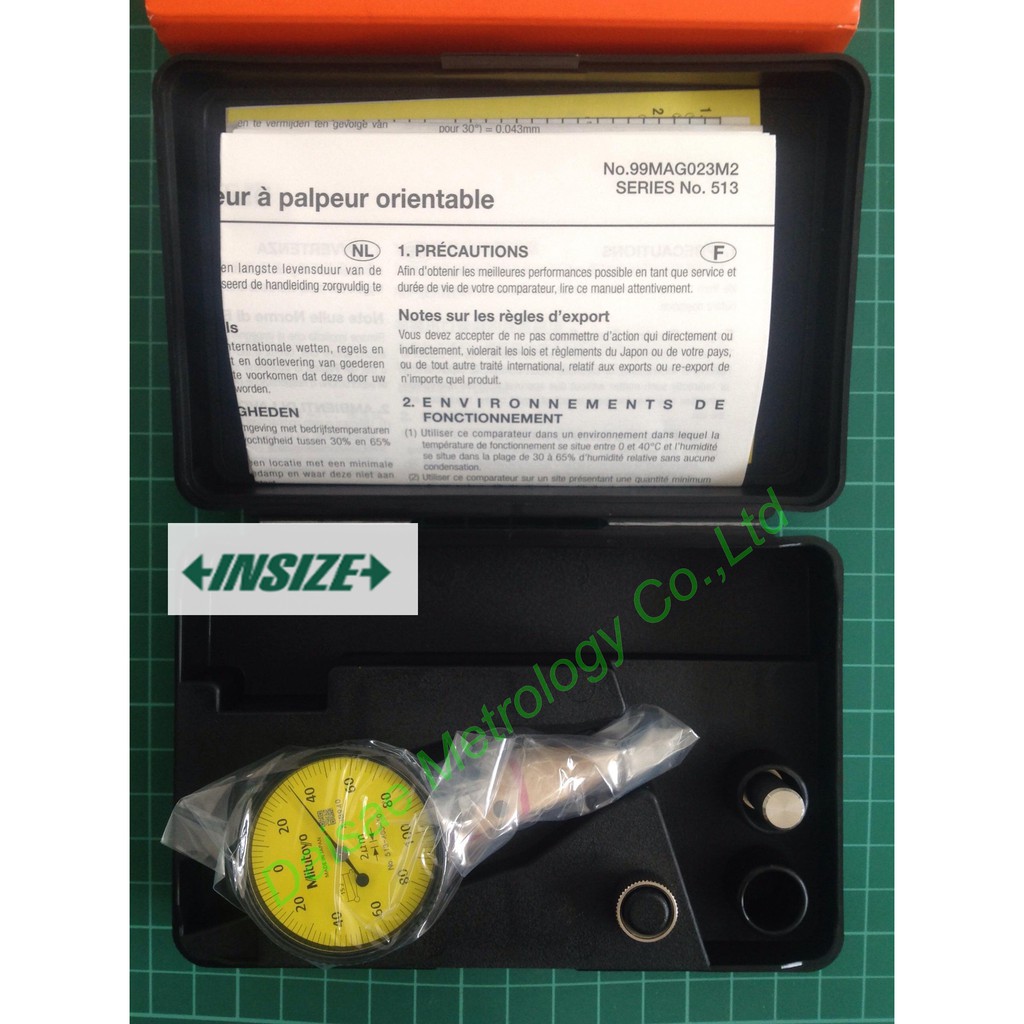 MITUTOYO ไดอัลเกจวัดความเรียบพื้นผิวแบบคลัทช์ (Dial Test Indicator ...