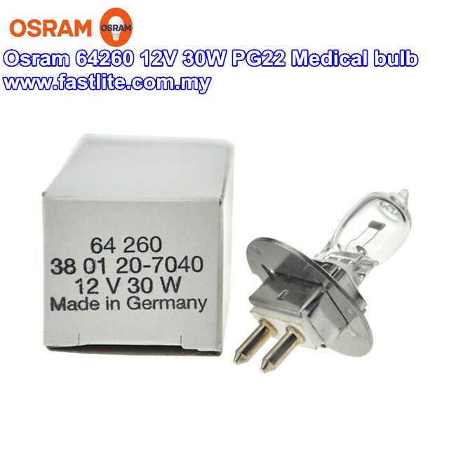 Osram 64260 12v 30w หลอดทางการแพทย์ (ผลิตในเยอรมัน) | Shopee Thailand
