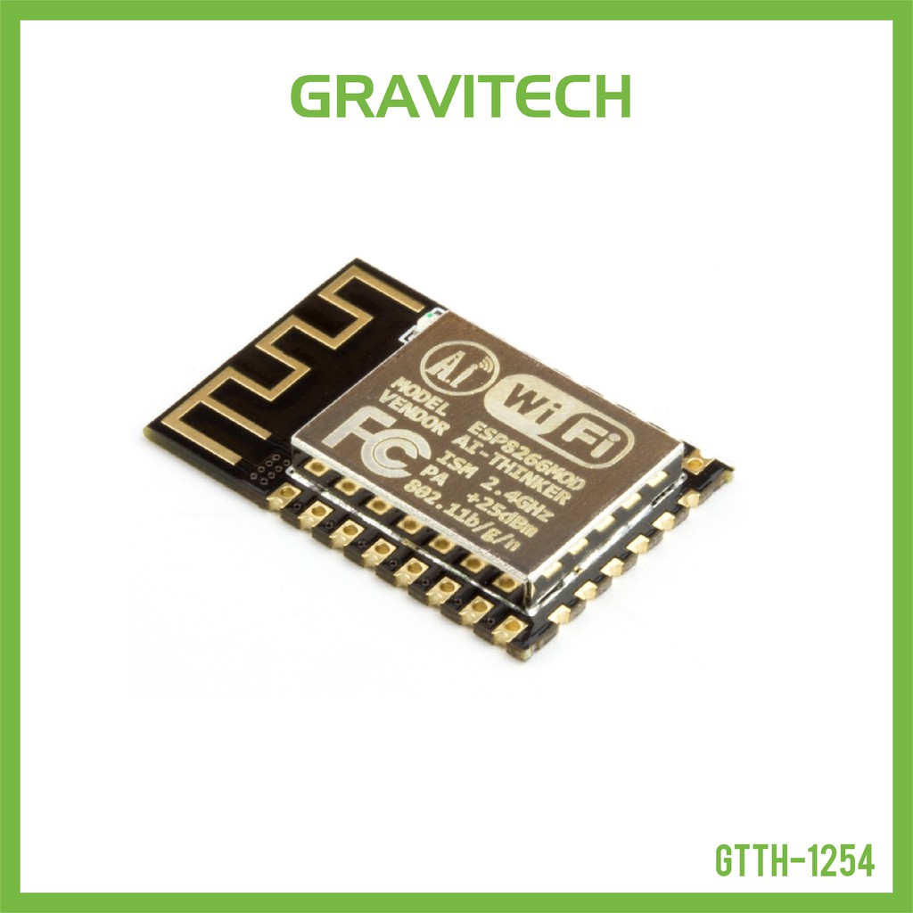 Gravitechthai Esp 14 Esp8266 Wifi Module Shopee Thailand 