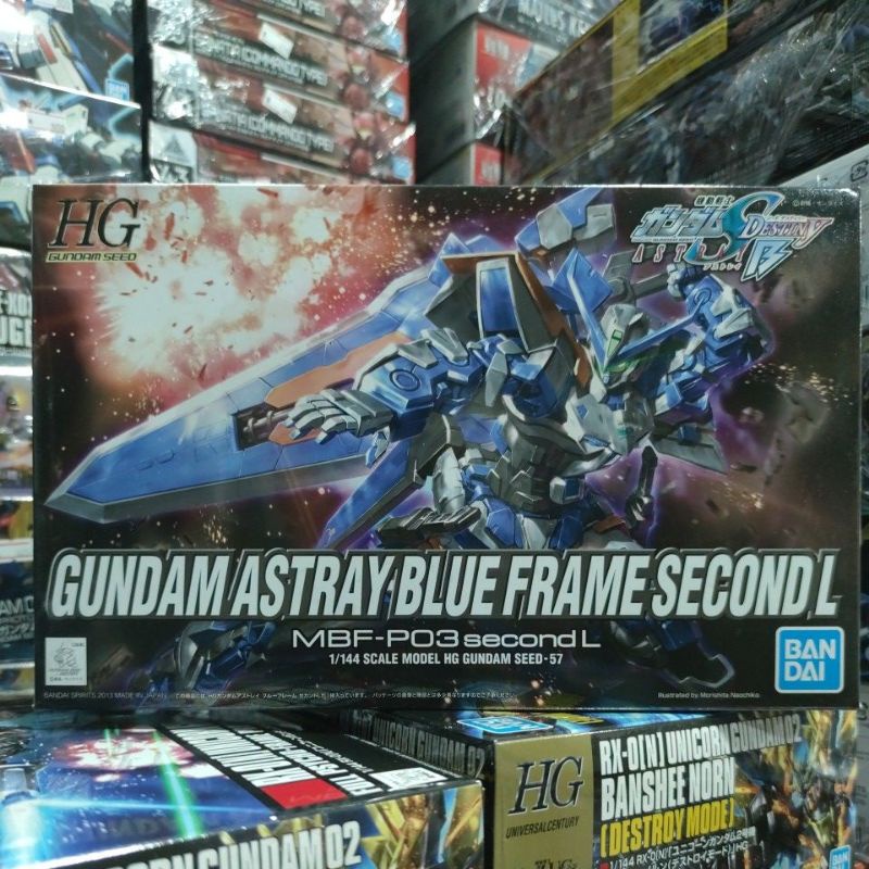 HG 1/144 GUNDAM ASTRAY BLUE FRAME SECOND L | Shopee Thailand