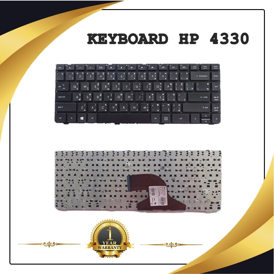 KEYBOARD NOTEBOOK HP 4330 สำหรับ Hp Probook 4330s 4331s 4430s 4431s ...