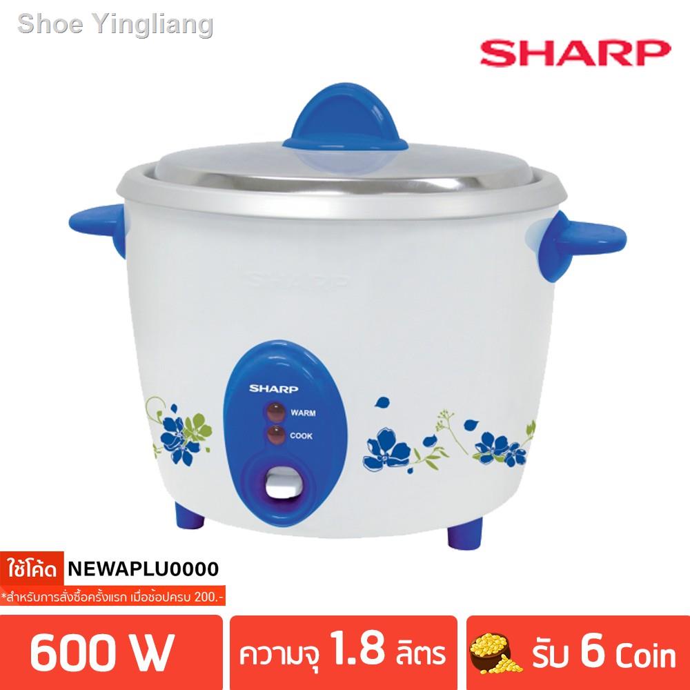 ราคาต่ำสุด ∏☄SHARP หม้อหุงข้าว 1.8 ลิตร รุ่น KSH-D18 | Shopee Thailand