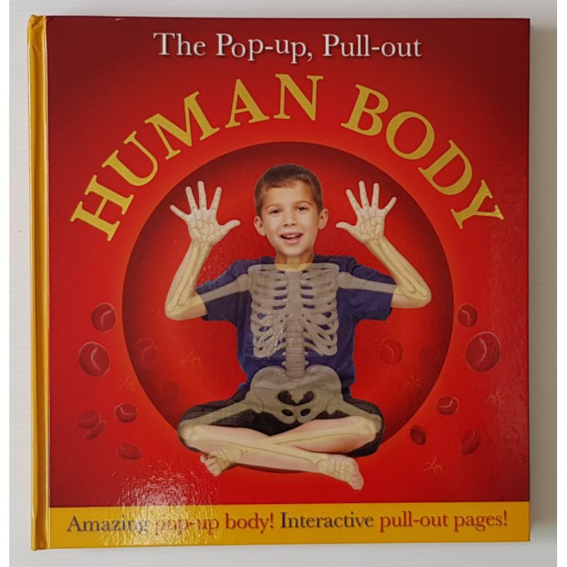 Human Body The Pop-Up, Pull out(ปกแดง)-Amazing Pop-up body! Interactive ...