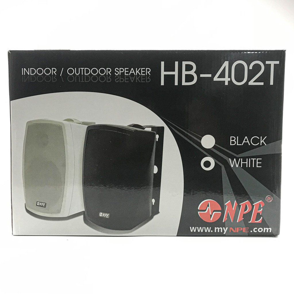 ลำโพงติดผนัง NPE HB-402T ลำโพงแขวนผนัง ตู้ลำโพง | Shopee Thailand