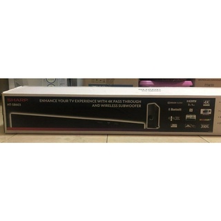 Soundbar Sharp รุ่น HT-SB603 310 วัตต์ + Subwoofer Sharp ใหม่!!! พร้อม ...
