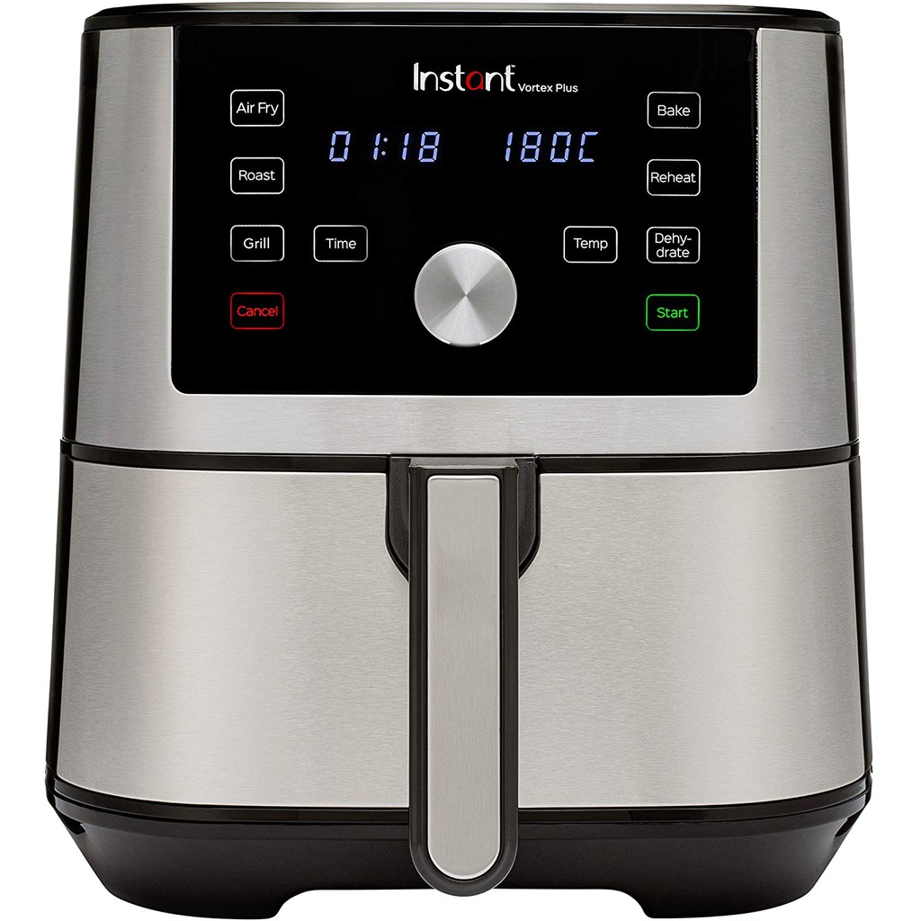 Instant Pot Vortex 6 Plus 6-in-1 Air Fryer Bake Roast Dehydrate Broil ...