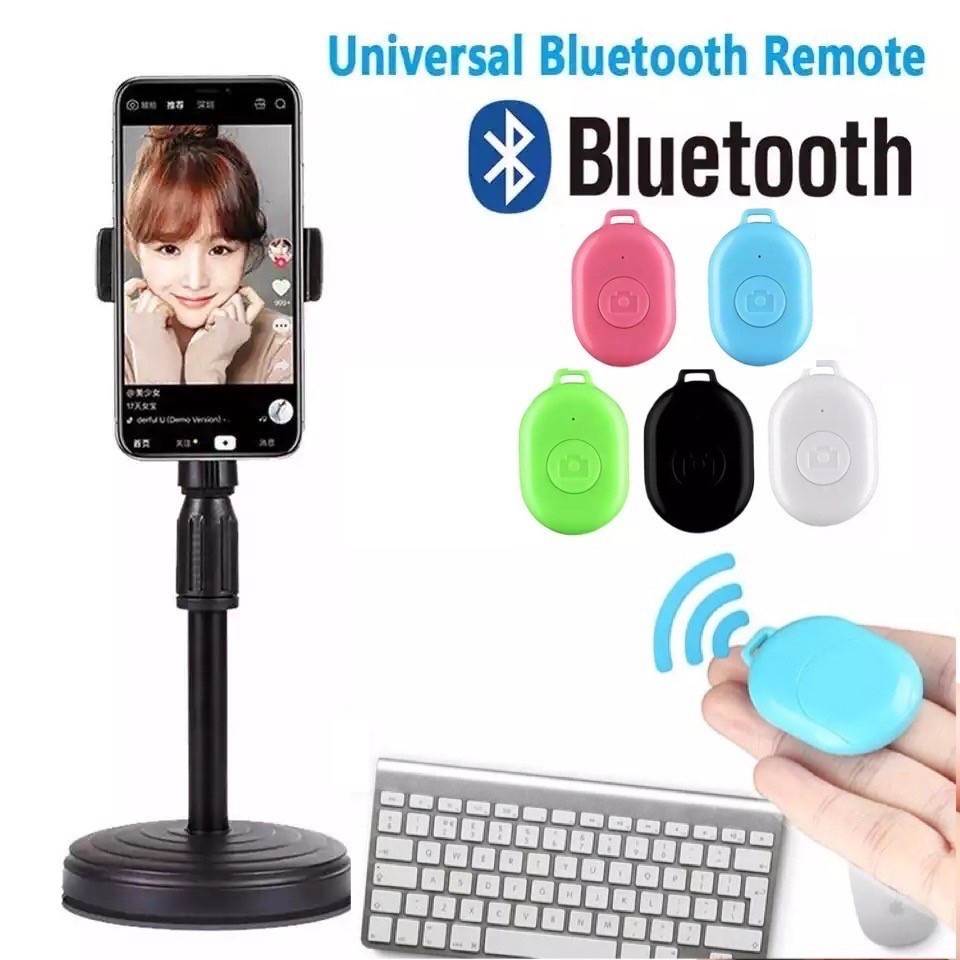 รีโมทบลูทูธ Bluetooth Remote Shutter ใช้ได้ทั้งไอโฟน IOS และ Android ...