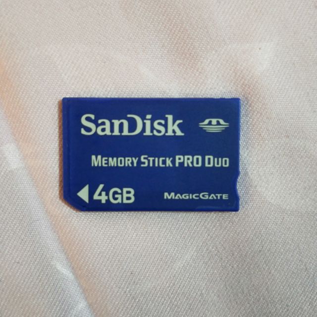 SANDISK MS PRO DUO 8GB 4GB เมม psp แท้ | Shopee Thailand