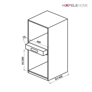 HAFELE DRAWER SAFE ตู้เซฟแบบลิ้นชัก ตู้นิรภัย สำหรับบ้าน และโรงแรม ...