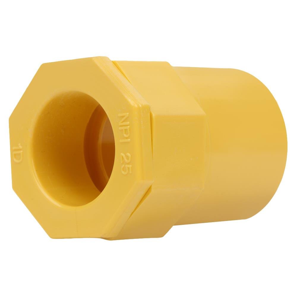 Joints CONNECTOR BOX PVC SCG 1" YELLOW Conduit, accessories Electrical ...