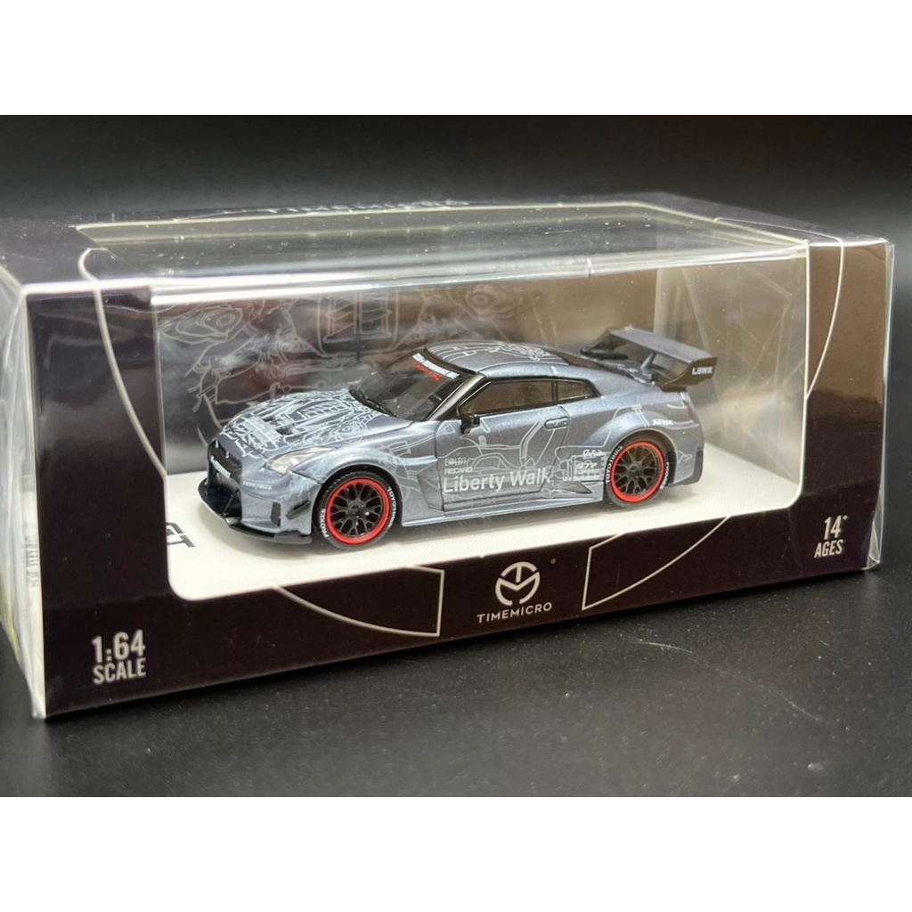 Time Micro NISSAN GTR 3.0. Zero Grey | Shopee Thailand