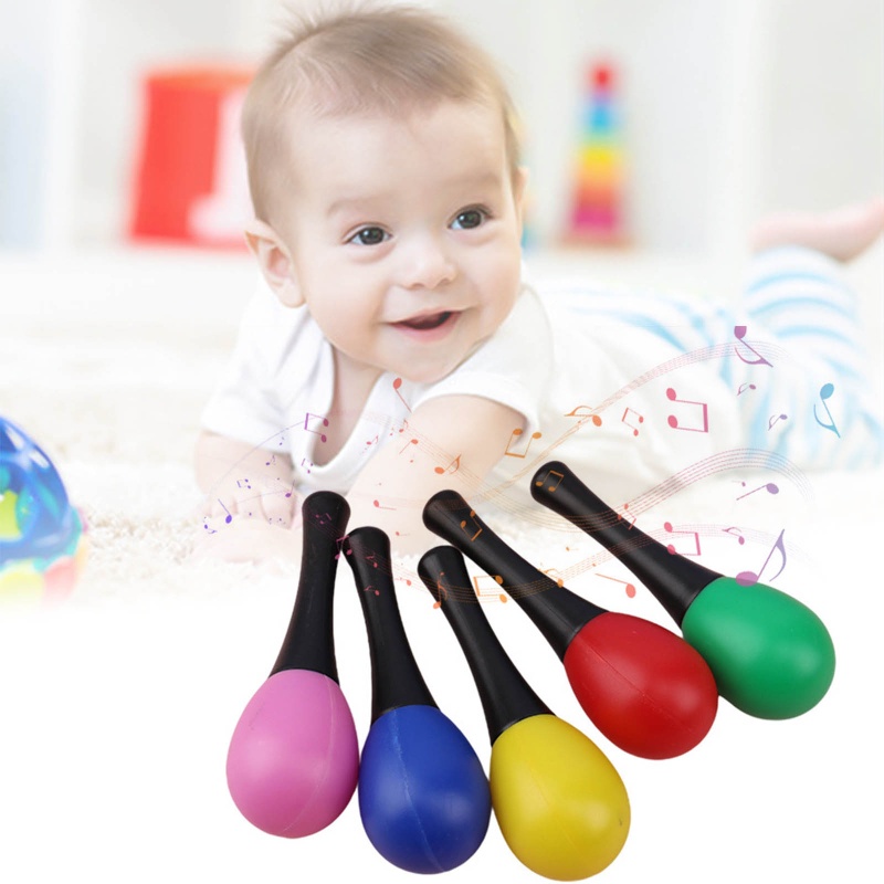 Omg* เพลงค้อน Rattle ไข่การศึกษาของเล่น Orff พร้อมแหวนเสียงสนิมเด็กโปรด ...