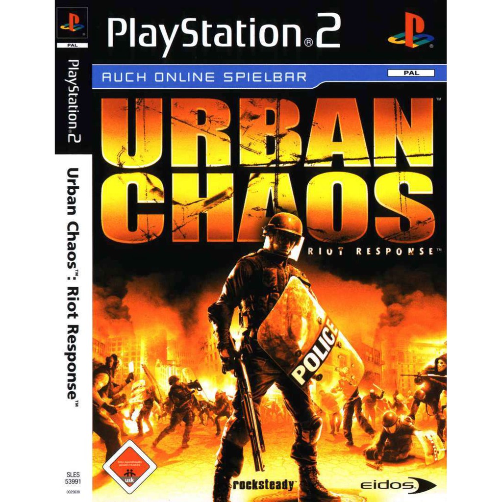 แผ่นเกมส์ Urban Chaos Riot Response PS2 Playstation2 คุณภาพสูง ราคาถูก ...