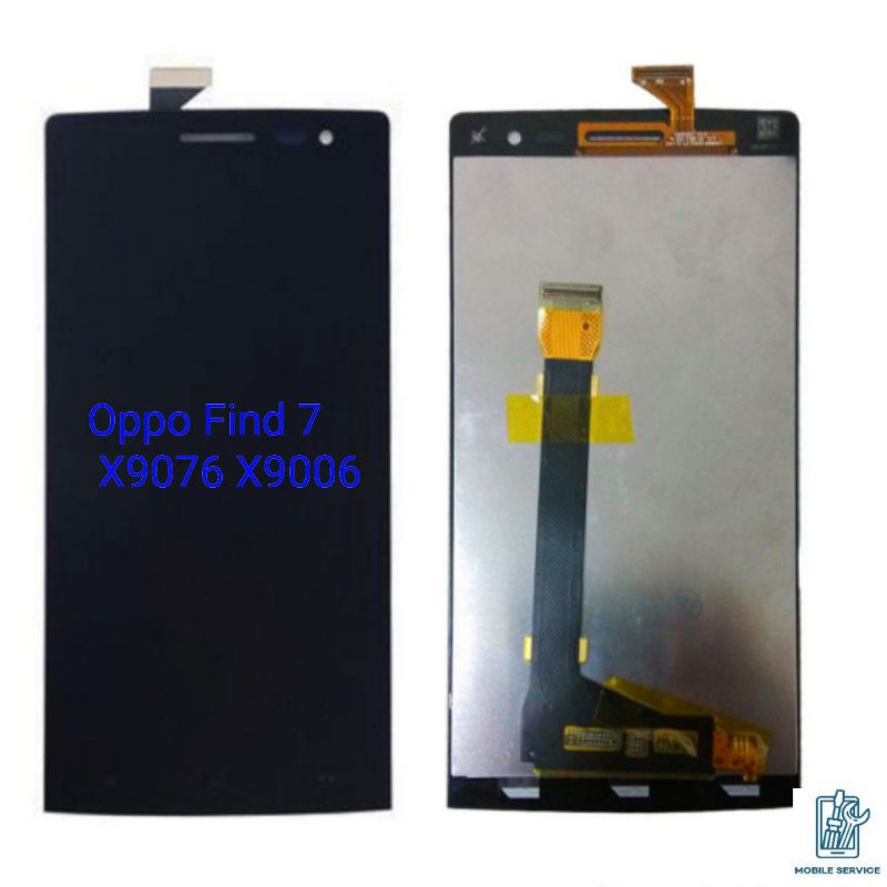 อะไหล่หน้าจอสัมผัส LCD แบบเปลี่ยน สําหรับ Oppo Find 7 X9076 X9077 Find ...