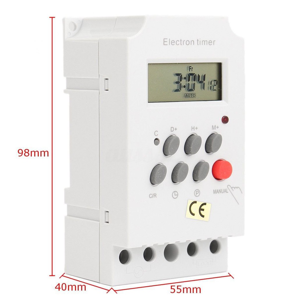 Timer Switch 25A KG316T-ll เครื่องตั้งเวลา เปิด-ปิด อุปกรณ์ไฟฟ้า ...