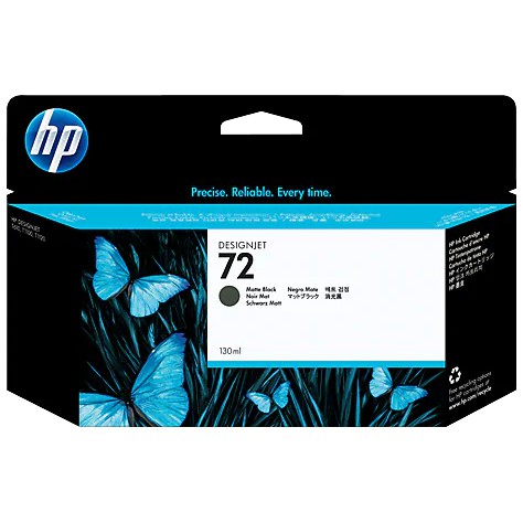 หมึกพิมพ์แท้ HP 72 130ml Matte Black Ink Cartridge(3WX06A เปลี่ยนจาก ...