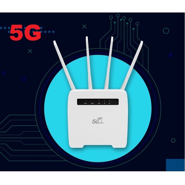 5G Router ถอด เปลี่ยน เสา อากาศ ได้ รองรับ 5G AIS DTAC TRUE 5G Smart Wifi Router High ...