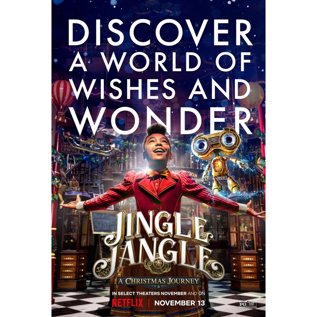 หนัง DVD Jingle Jangle A Christmas Journey (2020) จิงเกิ้ล แจงเกิ้ล ...