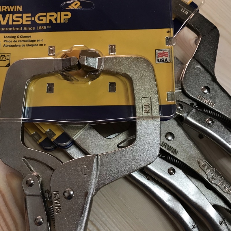 Vise Grip 11R USA คีมล้อคก้ามปู คีมล็อคตัวซี คีมล้อคแคล้มป์ ผลิตใน ...