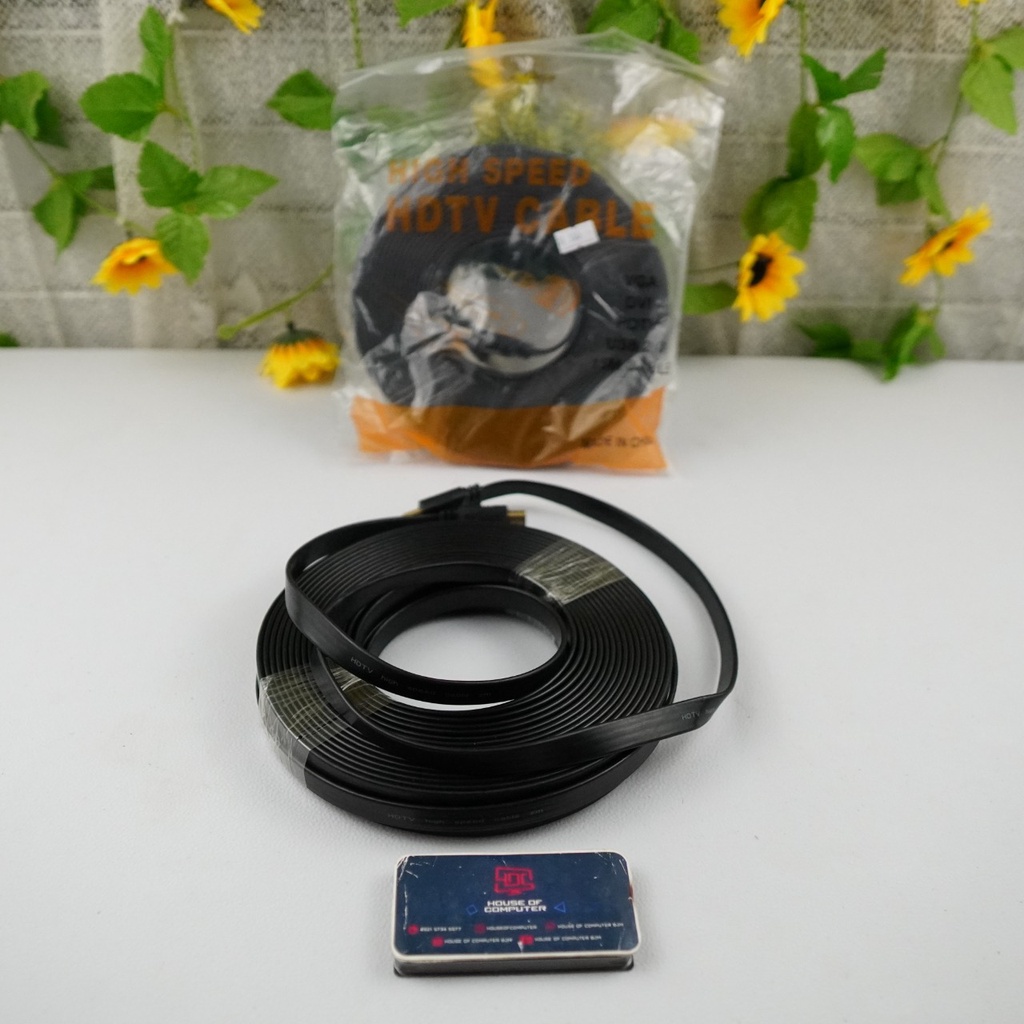 สายเคเบิ้ล Hdmi 1 4 Hdmi เวอร์ชั่นแบน ยาว 15 เมตร Shopee Thailand