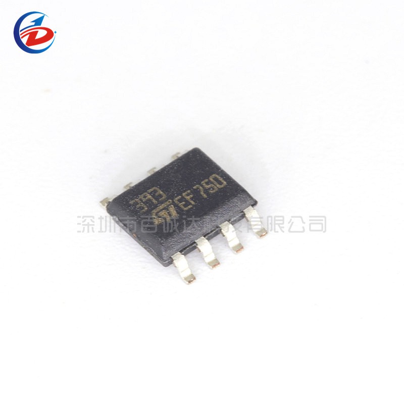 10pcs LM39三维T LM393 LM39三维 SMD SOP-8 ตัวเปรียบเทียบแรงดันไฟฟ้าพลังงาน ...