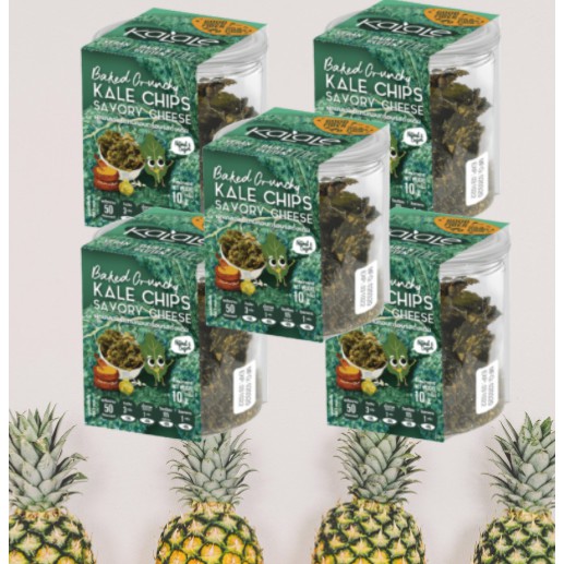 ผักเคลออร์แกนิคอบกรอบ#KALALE ขนาด 15 g รสชาติดั้งเดิม SET 5 กระปุก ...
