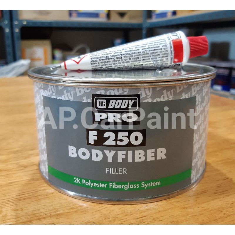 สีโป้วเกาะเหล็กไฟเบอร์ BODYFIBER F250 (750กรัม) | Shopee Thailand