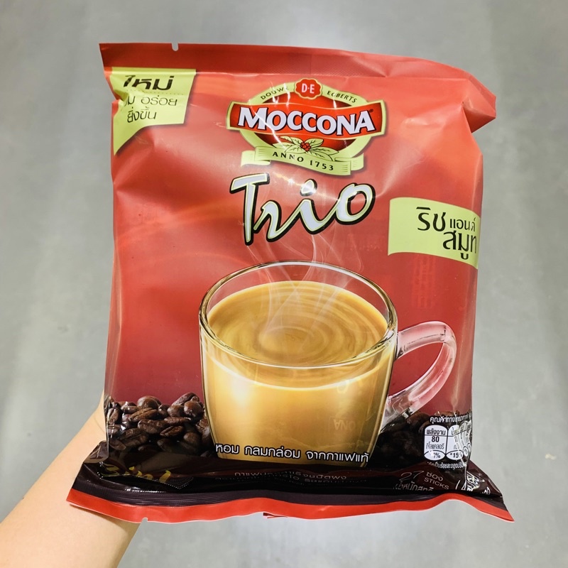 กาแฟ 3 in 1 Moccona Trio Gold / Classic / Rich and Smooth / Espresso ...
