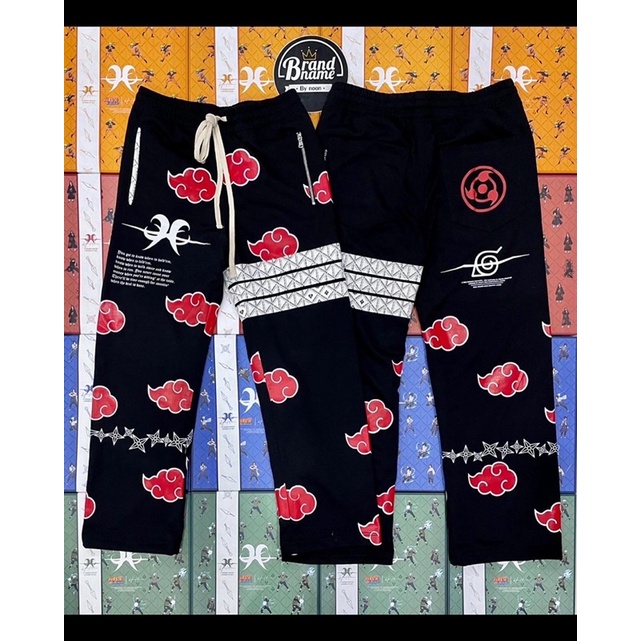 พร้อมส่ง ของแท้ล้าน% Holdemxnaruto Collection holdem Akatsuki Pants ...