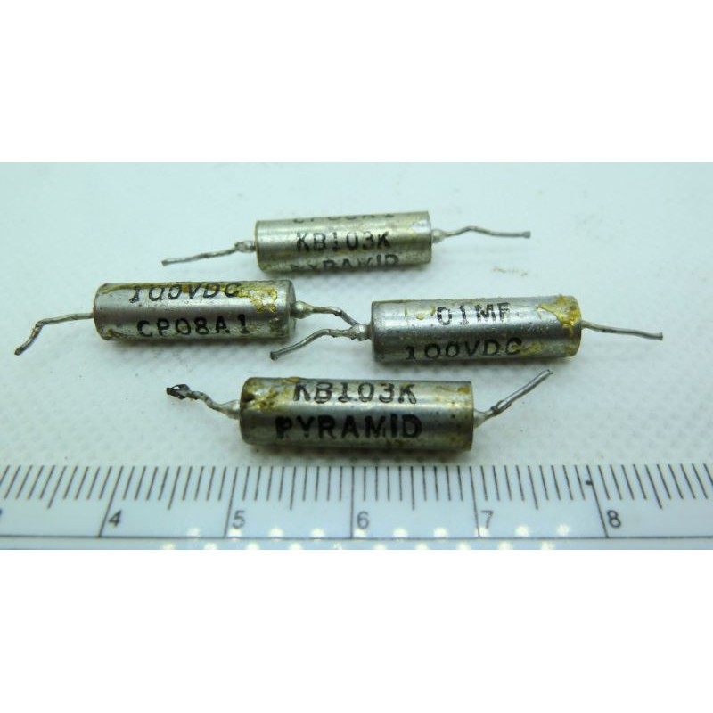 0.01 UF 100V Pyramid คาปาซิเตอร์ Capacitor PIO USED | Shopee Thailand