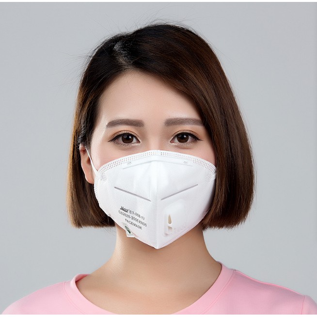 หน้ากากกันฝุ่น PM2.5 N95 มีวาล์ว | Shopee Thailand