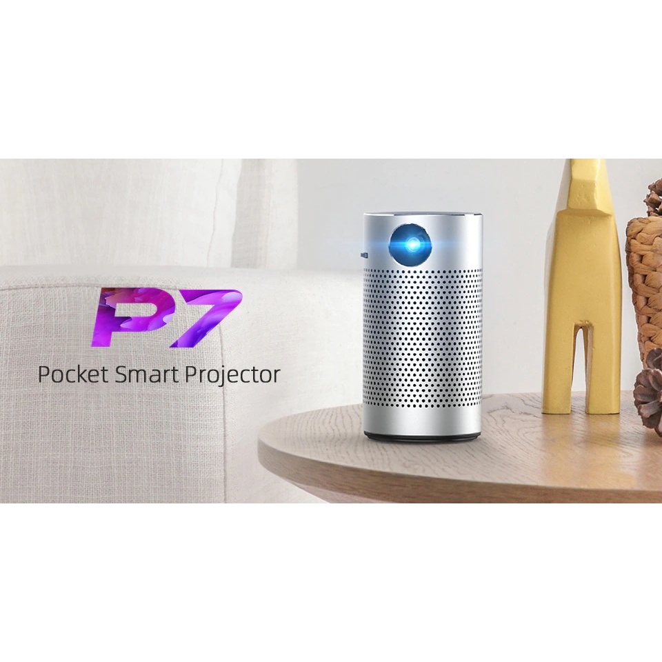Mastersat BYINTEK P7 Android 4K DLP Projector 1080P โปรเจคเตอร์ ขนาด ...