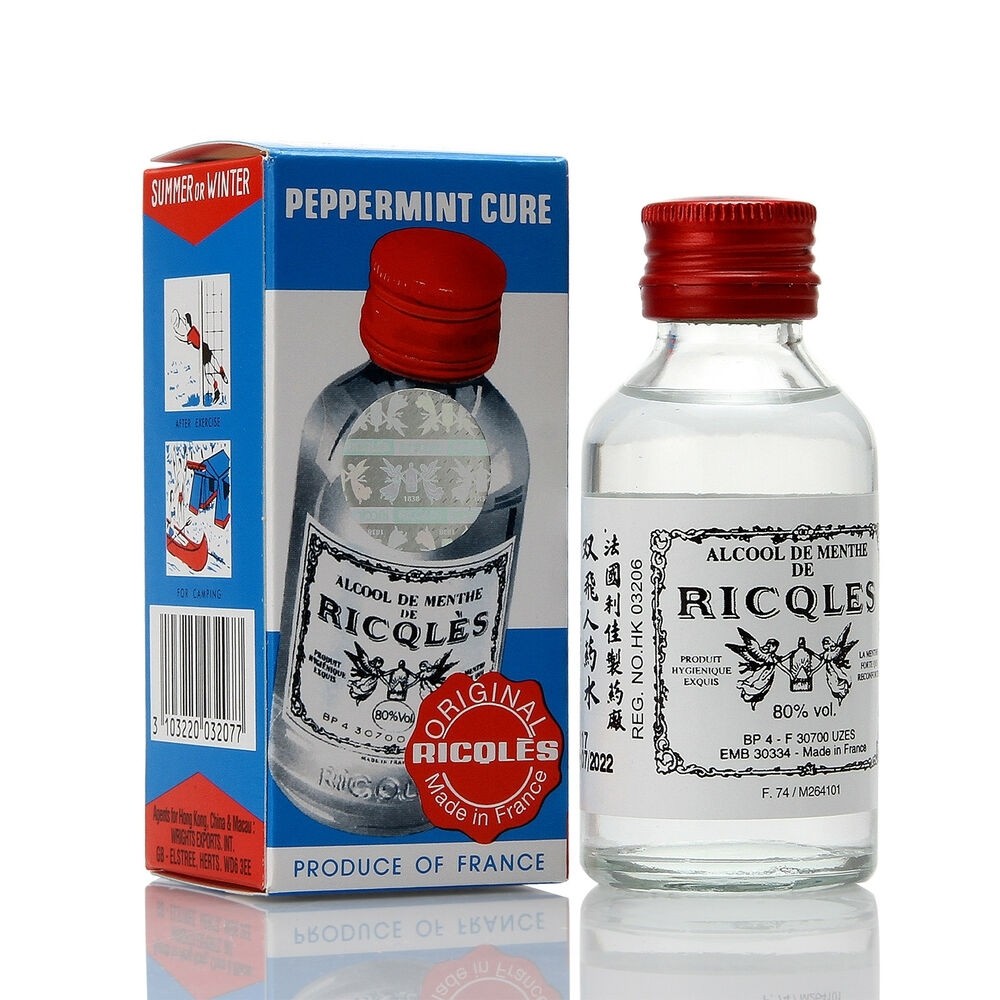 Ricqles Original Alcool De Menthe | Shopee Thailand