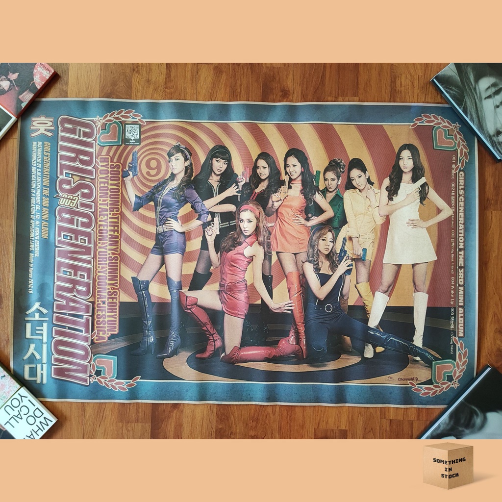 โปสเตอร์ โซชิ เกิลเจน SNSD Girls' generation Official Poster | Shopee ...