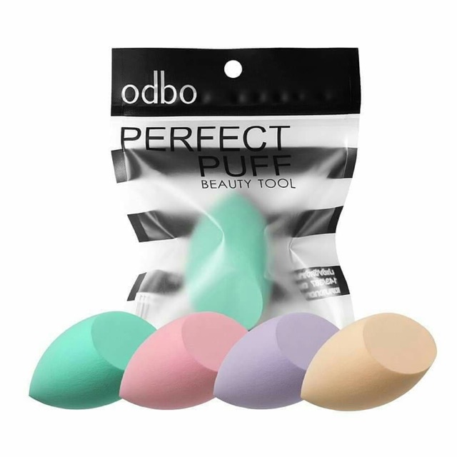 Odbo Perfect Puff Beauty Tool ฟองน้ำไข่ | Shopee Thailand