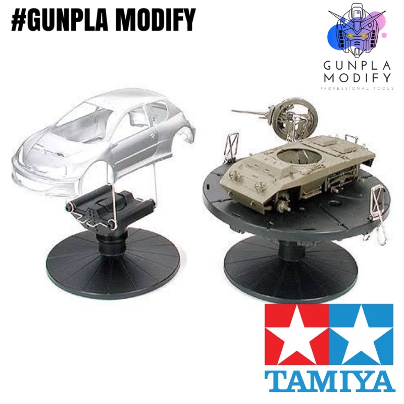 TAMIYA 74522 ขาตั้งพ่นสีหมุนได้ Spray Work Painting Stand Set | Shopee ...