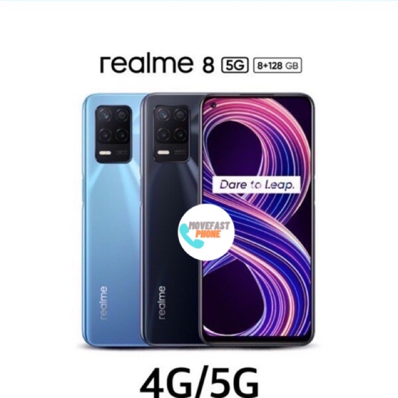 Realme 8(4G) / 8(5G) [RAM 8+128 GB] เครื่องใหม่ศูนย์เคลียรสต็อค/ประกัน ...