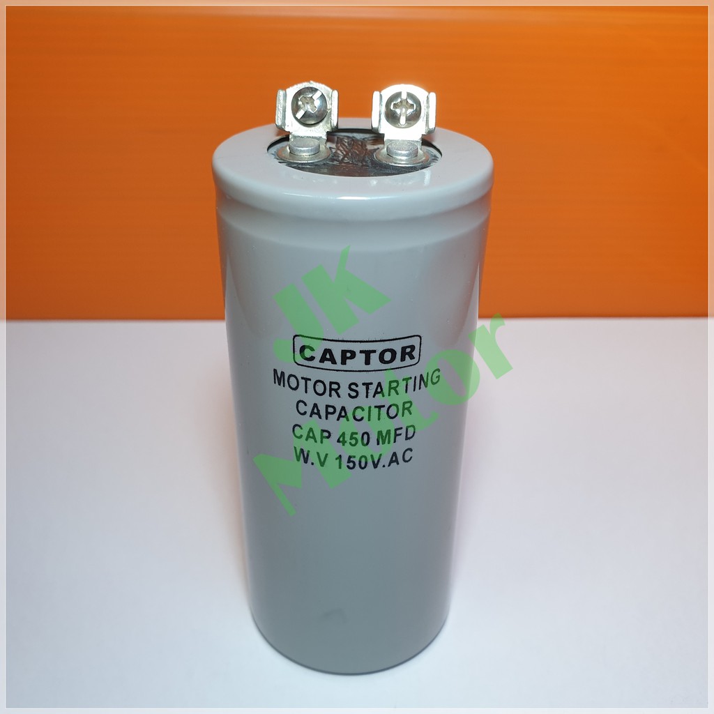 Cap Start 300uF 350uF 400uF 450uF 500uF 150Vac รุ่น Aluminium ยี่ห้อ ...