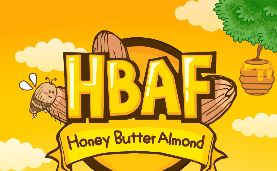 เอชบีเอเอฟ ฮันนี่ บัตเตอร์ อัลมอนด์ 30 กรัม / Honey Butter Almond (HBAF) 30g. | Shopee Thailand