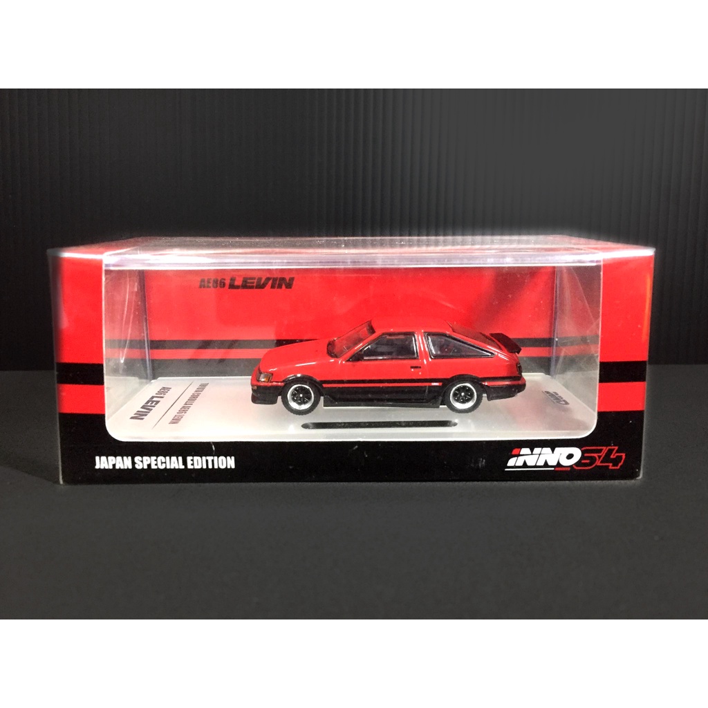 โมเดลรถยนต์ รถโมเดล Toyota AE86 Japan Special edition car model Inno64 ...
