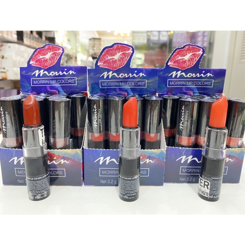 Morrin Lip Colors ลิปสติกมอรีน | Shopee Thailand
