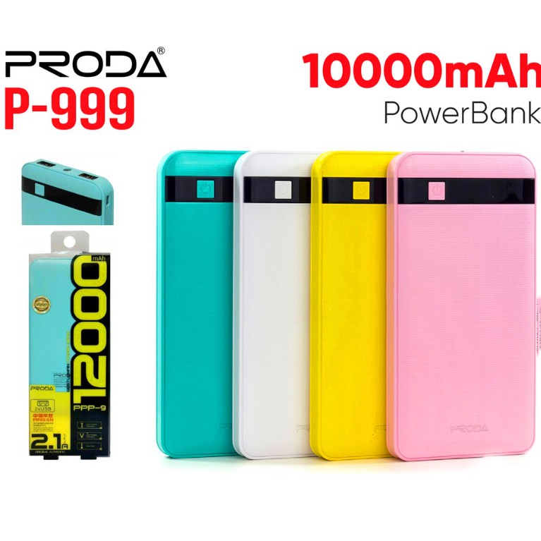 Remax Proda Power Bank แบตสำรอง 12000mAh รุ่น PPP-9แท้100% | Shopee ...