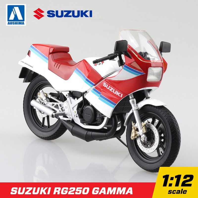 โมเดลรถ บิ๊กไบค์ Suzuki RG250 Gamma สีแดง สเกล 1:12 แบรนด์ Aoshima โมเดลบิ๊กไบค์ 1/12 | Shopee ...